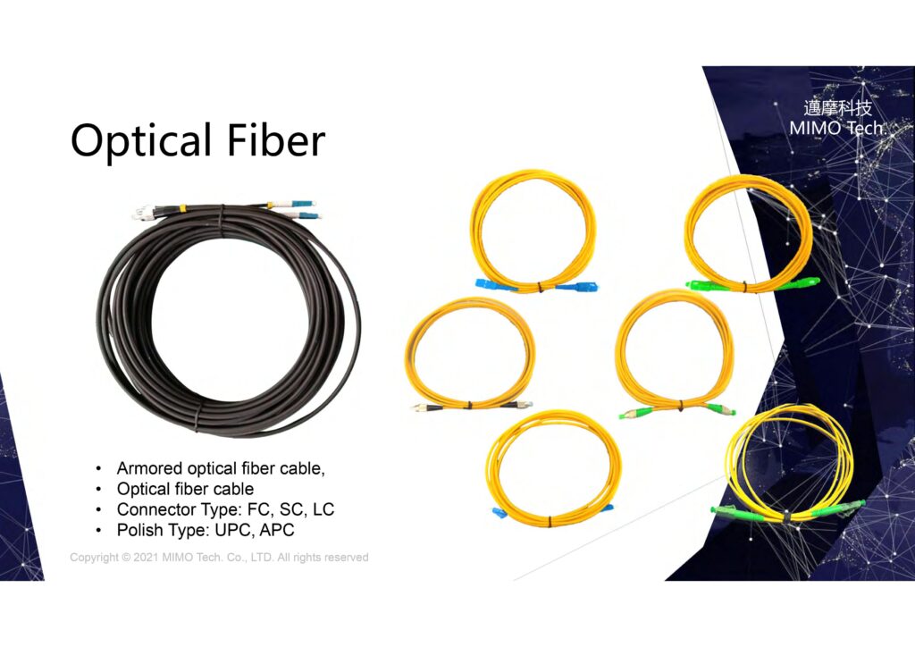 Optical Fiber and Accessories – 邁摩科技